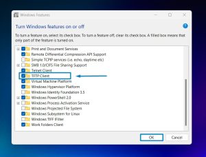 Enable TFTP Client in Windows 11 - Simple Steps