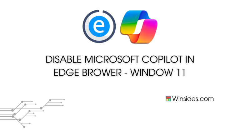 How to Quickly Disable Copilot in Windows 11? - Winsides.com
