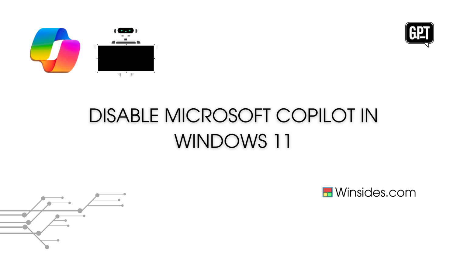 Instantly Remove Copilot from Taskbar without Disabling it! - Winsides.com