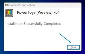 Download and Install Microsoft Powertoys for Windows 11
