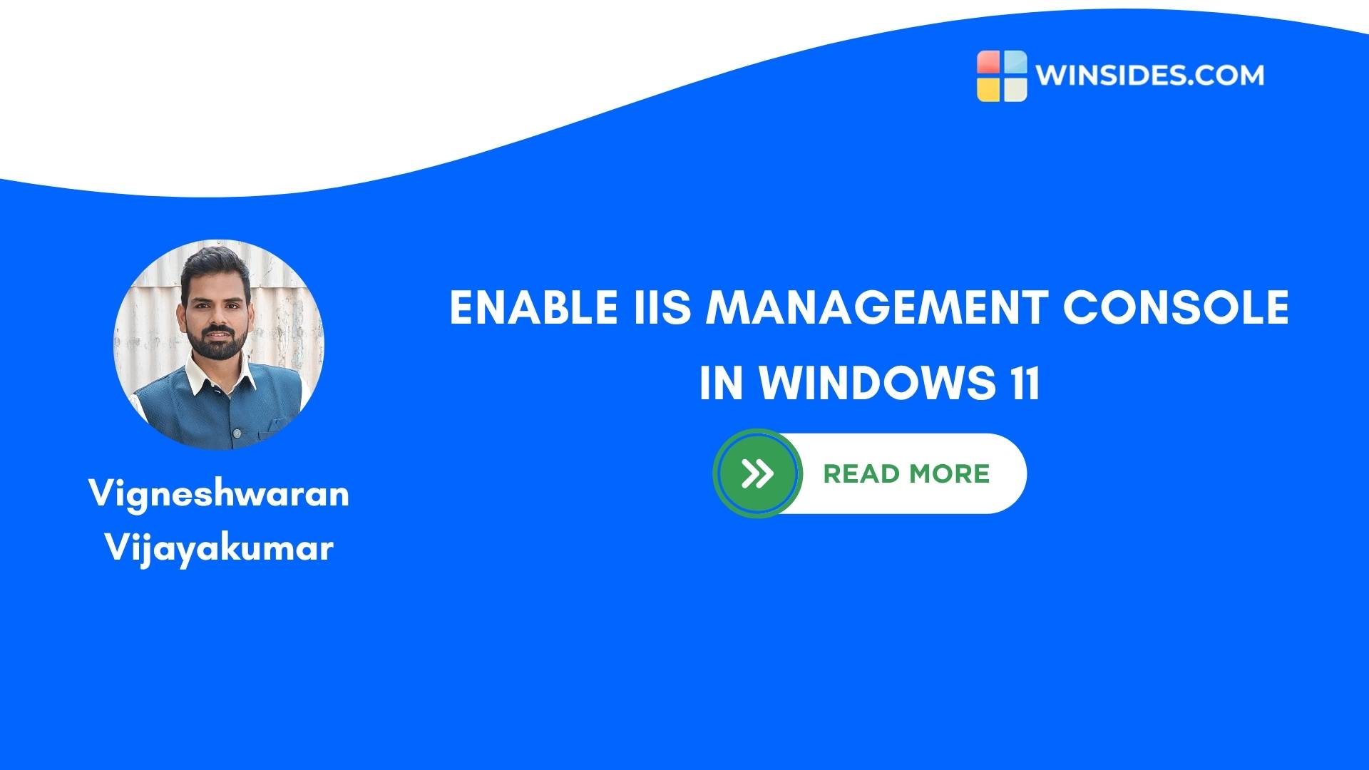 Enable IIS Management Console in Windows 11 [GUI]