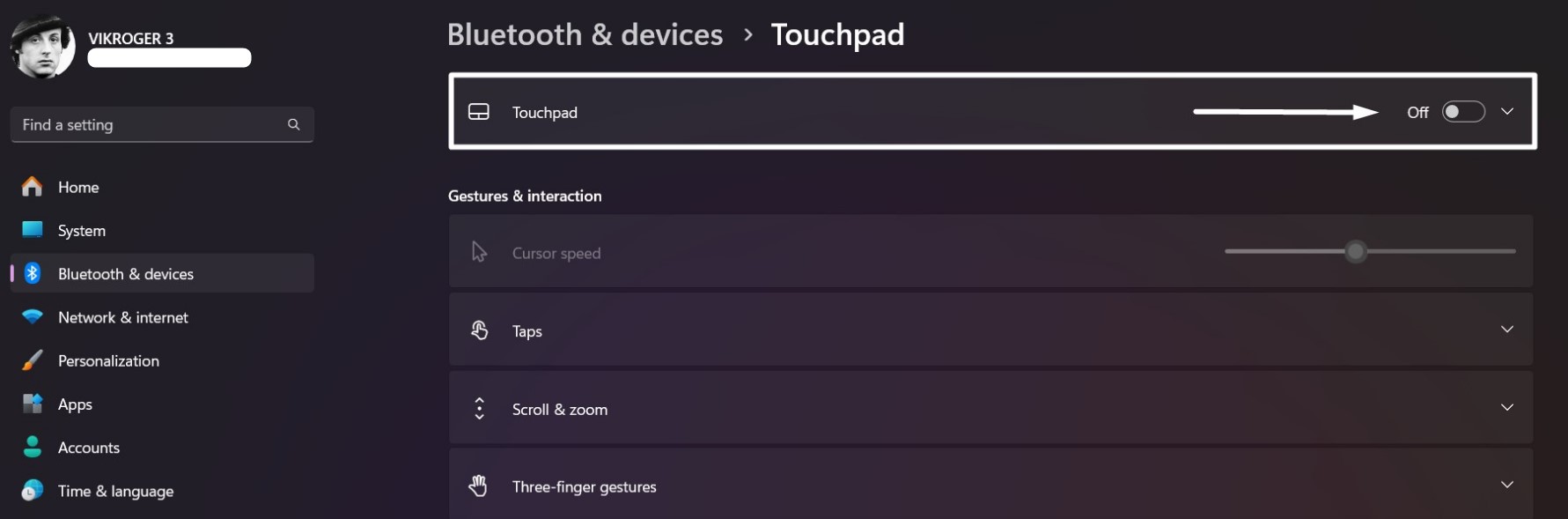 How to Disable Touchpad in Windows 11 PC? - Winsides.com