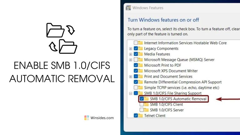 Enable Smb 10 Cifs File Sharing Support Using Command Prompt And Windows Powershell 