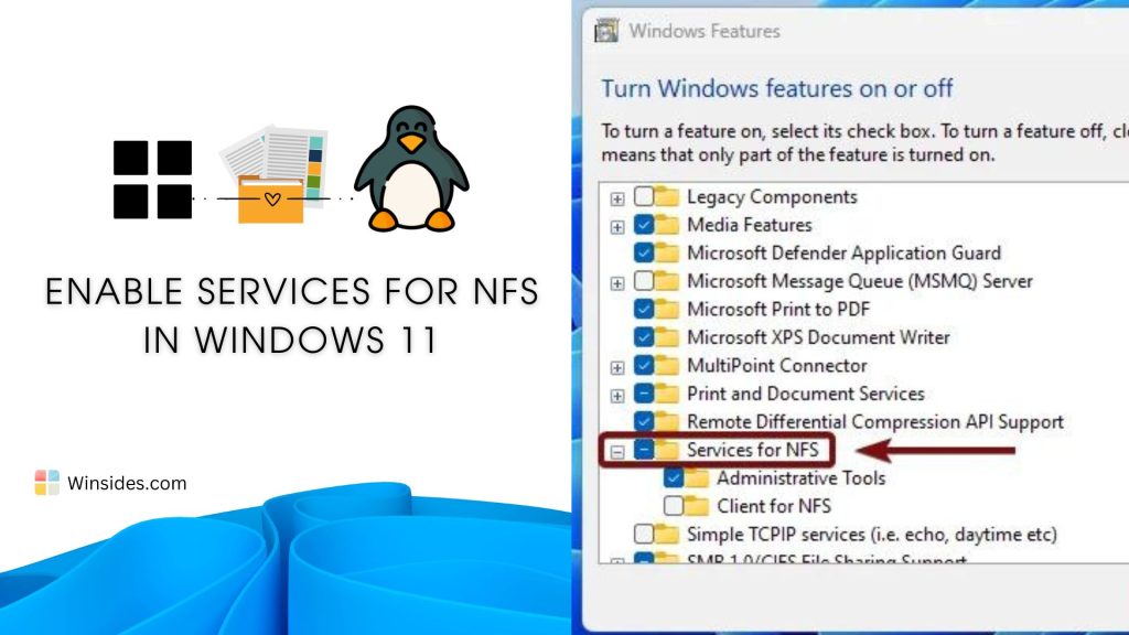 Enable IIS 6 Scripting Tools in Windows 11 - Winsides.com Enable IIS 6 Scripting Tools in Windows 11 - Winsides.com