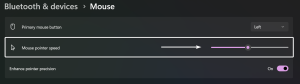 Adjust Mouse Pointer Speed in Windows 11 - Quick Steps