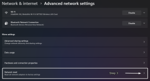 Reset Network Settings in Windows 11 - Quick Ways