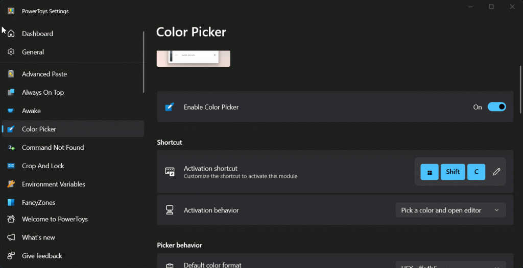 How to Use Color Picker in Windows 11 using PowerToys? - Winsides.com