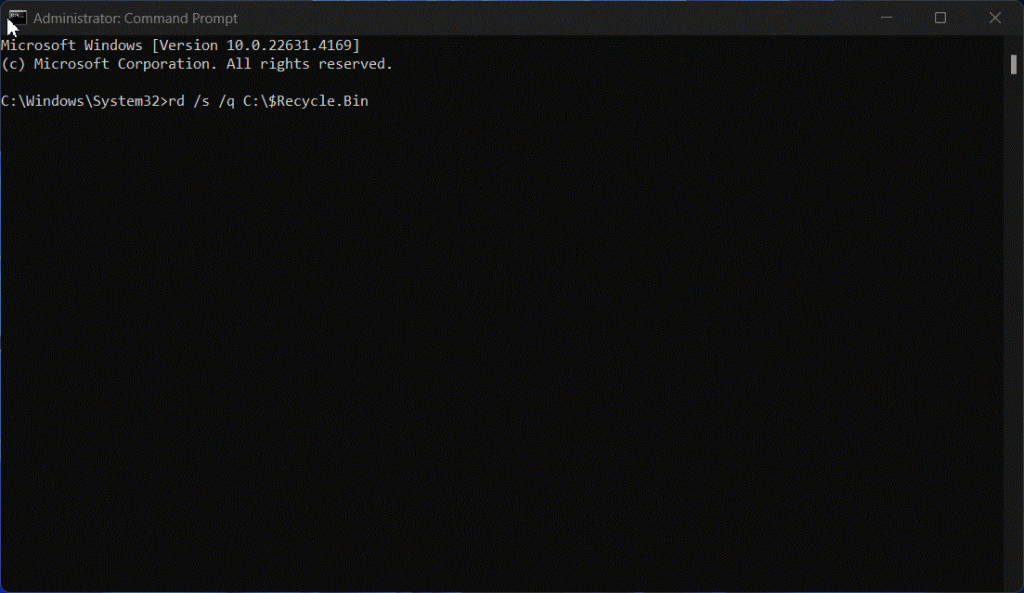 How to Empty The Recycle Bin in Windows 11? - Winsides.com