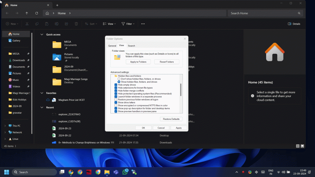 How to Restart File Explorer.Exe in Windows 11? - Winsides.com
