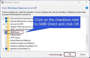 Enable SMB Direct in Windows 11 (Easy way) - Winsides.com