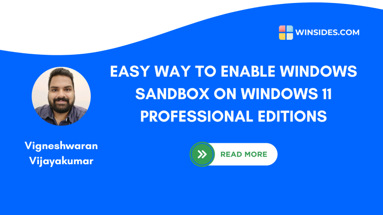 How to Enable Unbranded Boot in Windows 11? - Winsides.com How to Enable Unbranded Boot in Windows 11? - Winsides.com