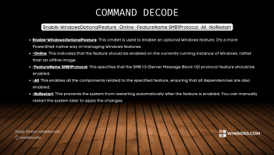 Enable SMB 1.0 / CIFS File Sharing Support using Command Prompt & Windows PowerShell - Winsides.com