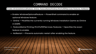 Enable Microsoft Print to PDF using CMD & PowerShell on Windows 11