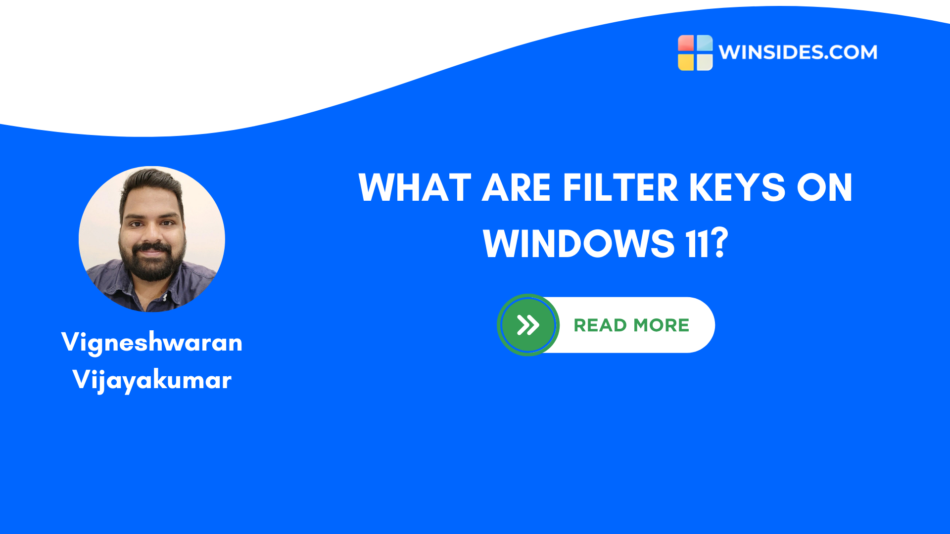 What are Filter Keys on Windows 11? - Winsides.com