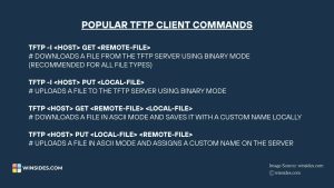 Enable TFTP Client on Windows 11 using CMD & PowerShell - Winsides.com